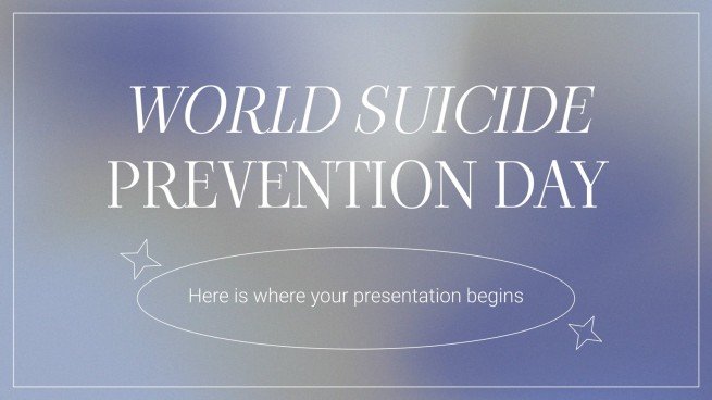 World Suicide Prevention Day | Google Slides & PowerPoint