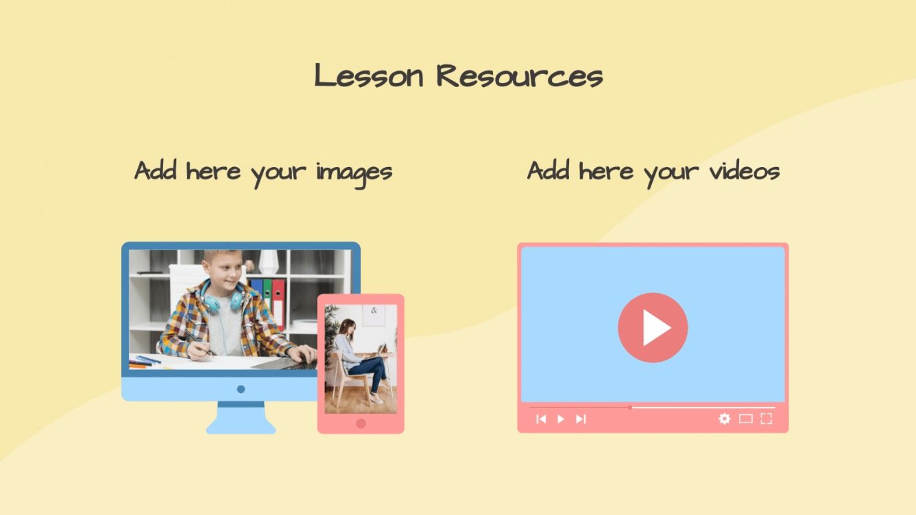 Lesson Planner Google Slides theme and PowerPoint template