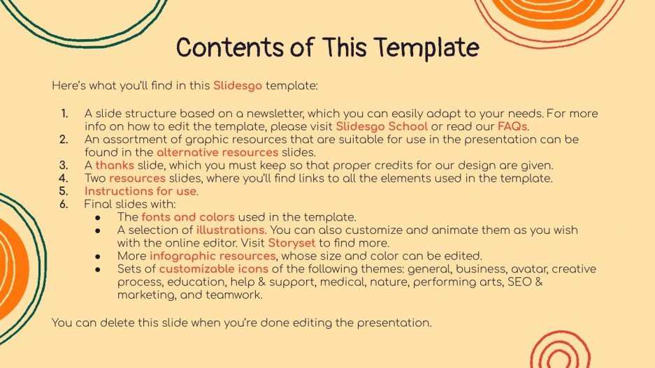 Nonprofit Newsletter Google Slides & PowerPoint template