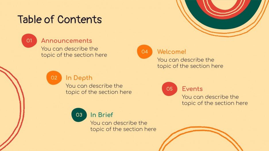 Nonprofit Newsletter Google Slides & PowerPoint template