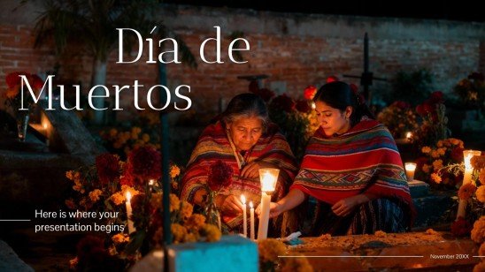 Free Día de Muertos Google Slides themes and PPT templates