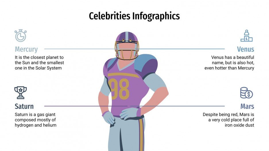 Celebrities Infographics | Google Slides and PPT template
