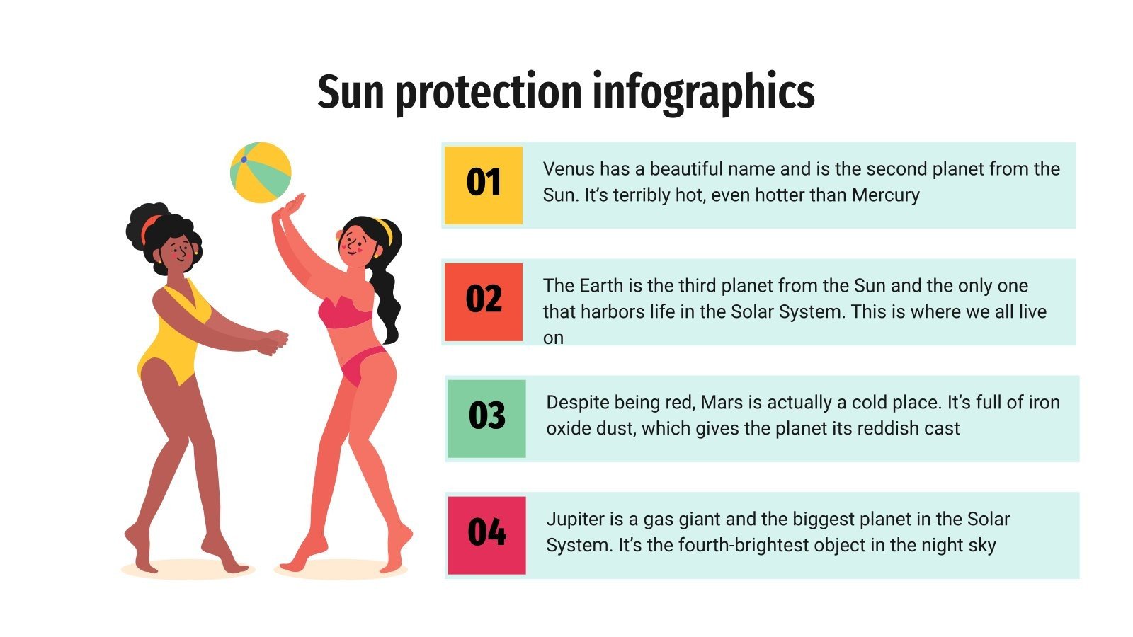 Sun Protection Infographics | Google Slides & PowerPoint
