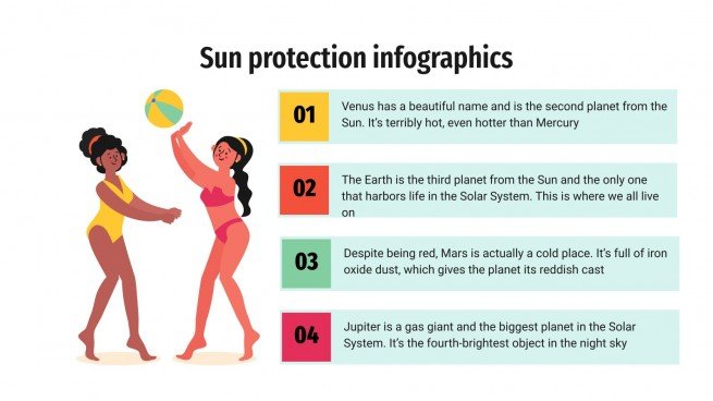 Sun Protection Infographics | Google Slides & PowerPoint