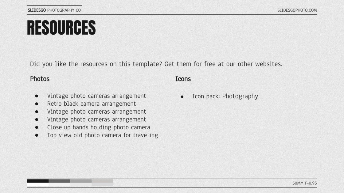 Camera Types Thesis | Google Slides & PowerPoint template