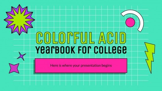 Free Google Slides and PowerPoint yearbook templates
