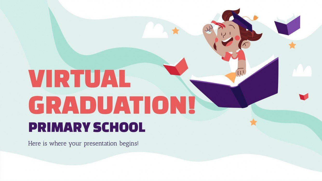 Virtual Graduation Google Slides theme and PowerPoint template