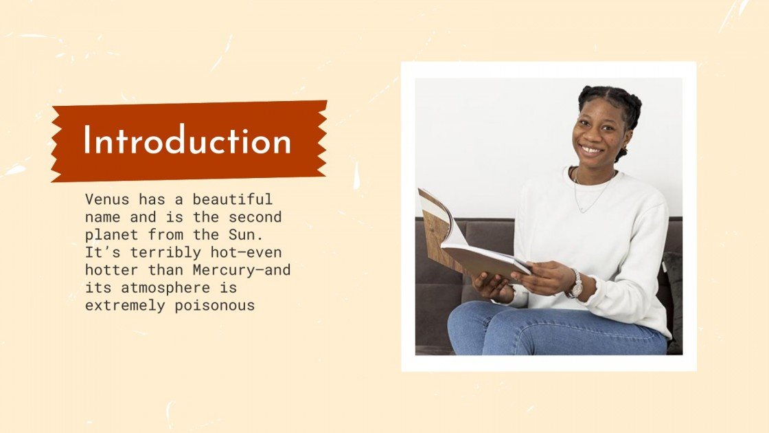 Cours de français | Modèle Google Slides et PPT