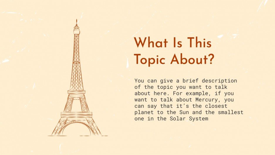 Cours de français | Modèle Google Slides et PPT