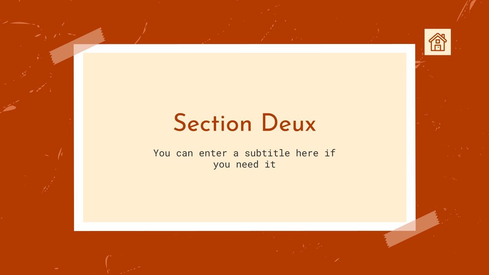 Cours de français | Modèle Google Slides et PPT
