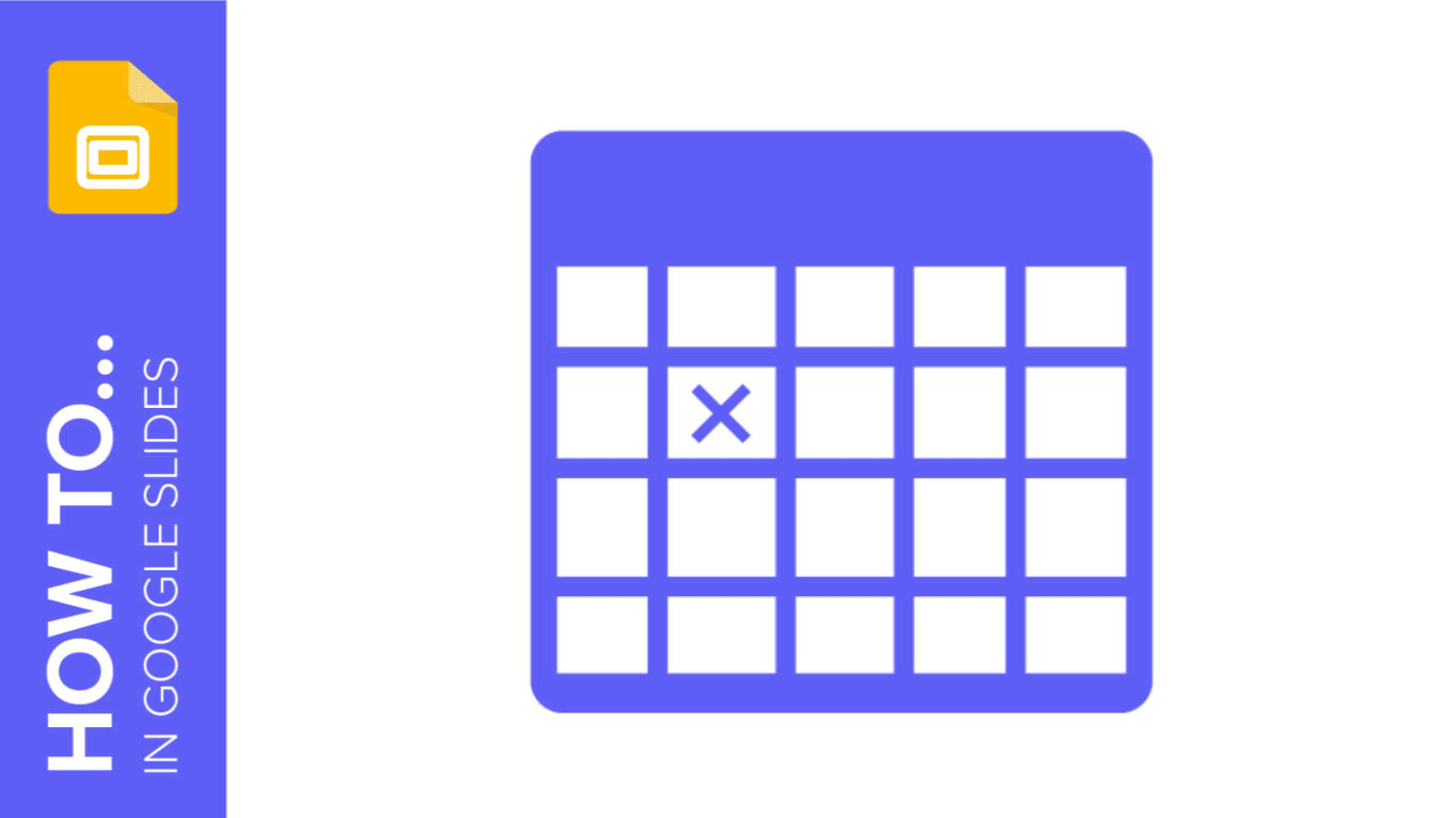 How to Add and Edit Tables in Google Slides - Tutorial