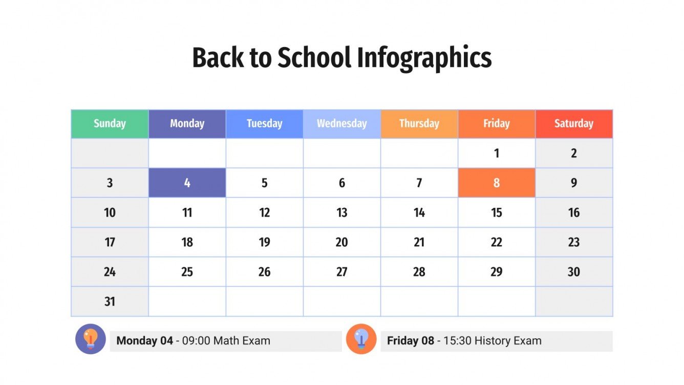 Let's Go Back to School Infographics | Google Slides & PPT