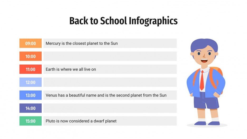 Let's Go Back to School Infographics | Google Slides & PPT