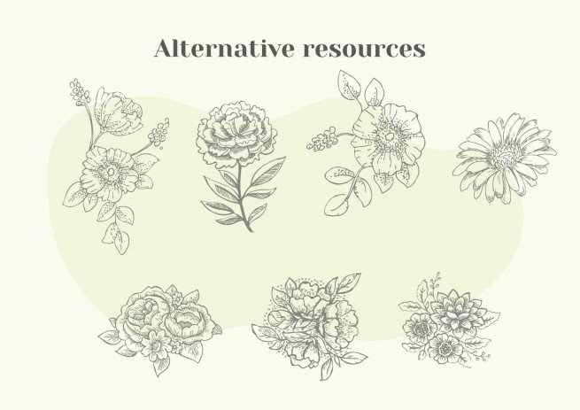 Minimalist Floral Thesis Defense Brochure | Google Slides