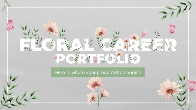 Free Floral Google Slides themes and PowerPoint templates