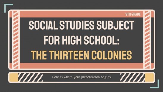 Social Studies: The Thirteen Colonies | Google Slides & PPT