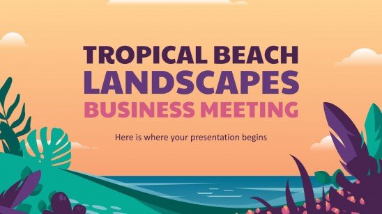 Free Tropical Google Slides themes and PowerPoint templates