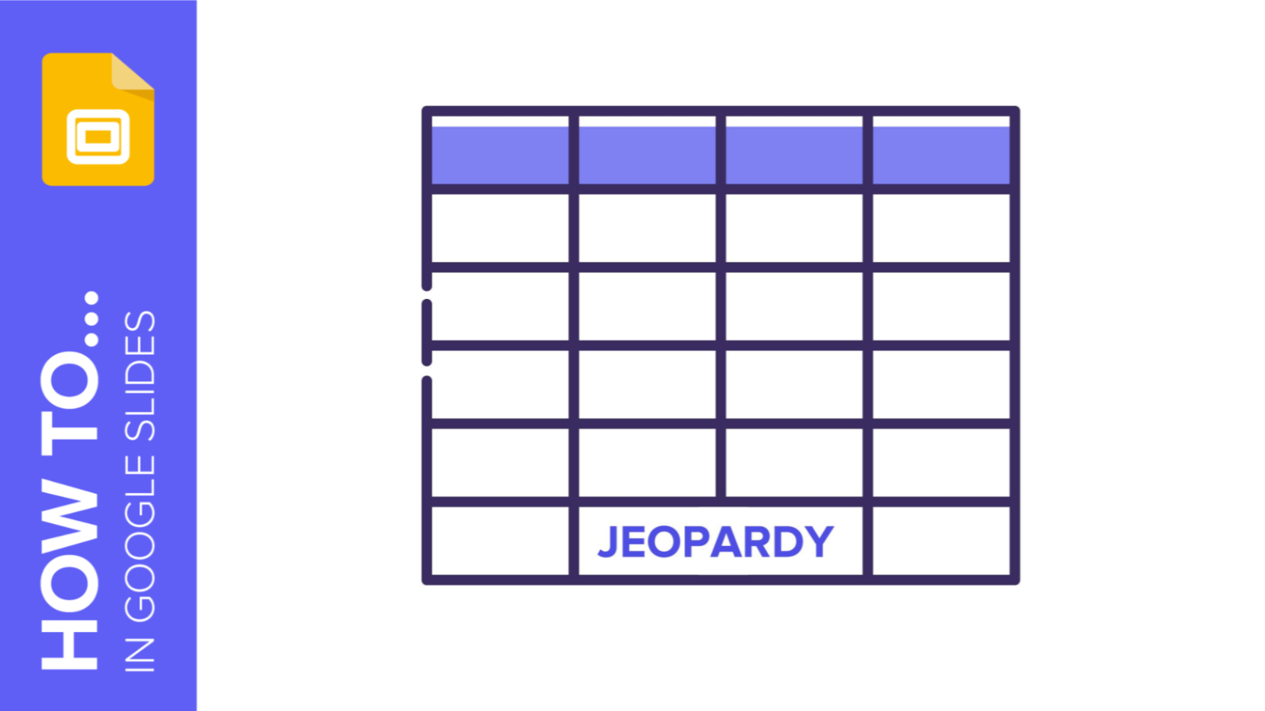 How To Create A Jeopardy Game In Google Slides Tutorial