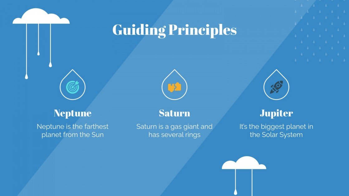 Rain Marketing Plan | Google Slides & PowerPoint