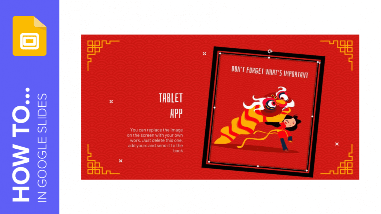 How to Use Basic Image Editing Tools in Google Slides - Tutorial