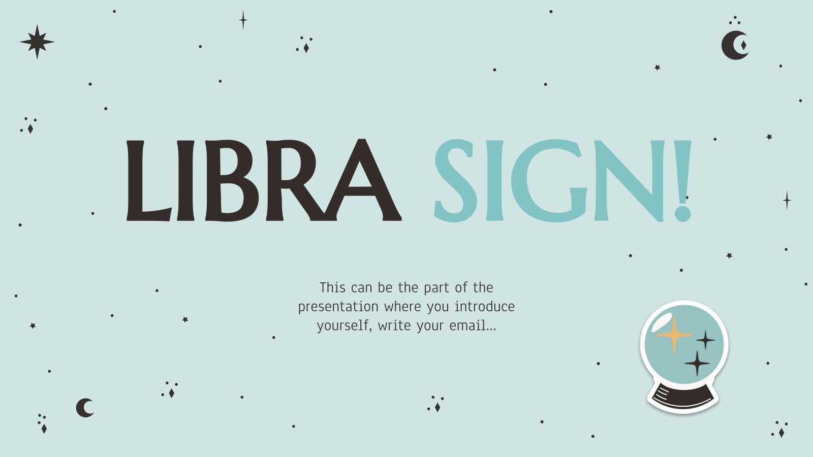 Month Zodiac Sign: Libra | Google Slides & PowerPoint