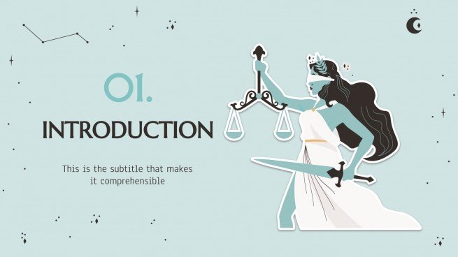 Month Zodiac Sign: Libra | Google Slides & PowerPoint