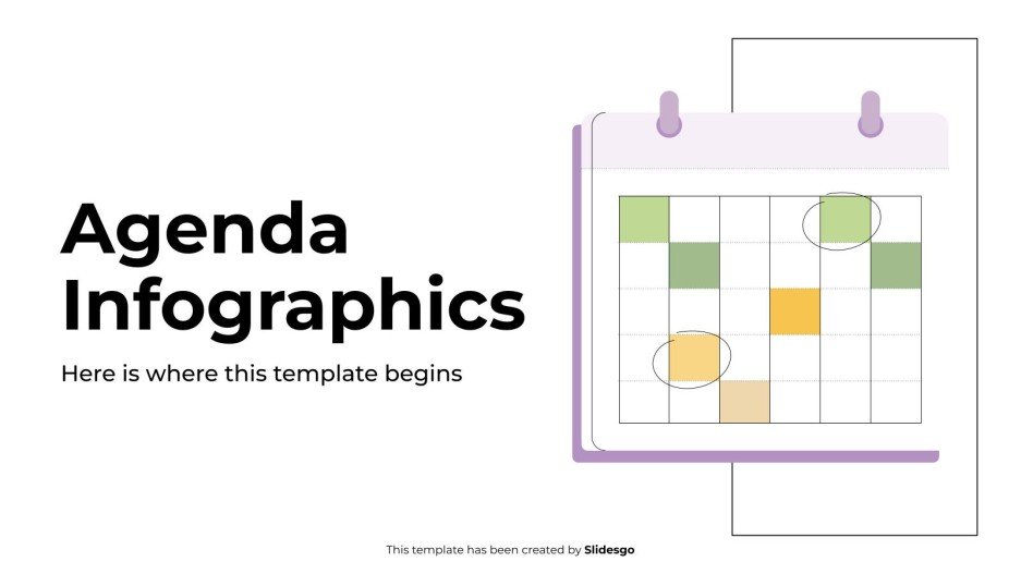 Agenda Infographics Template