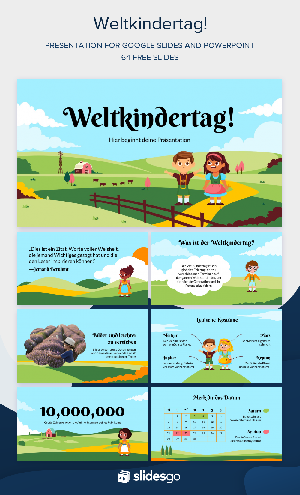 International Children’s Day! | Google Slides & PPT