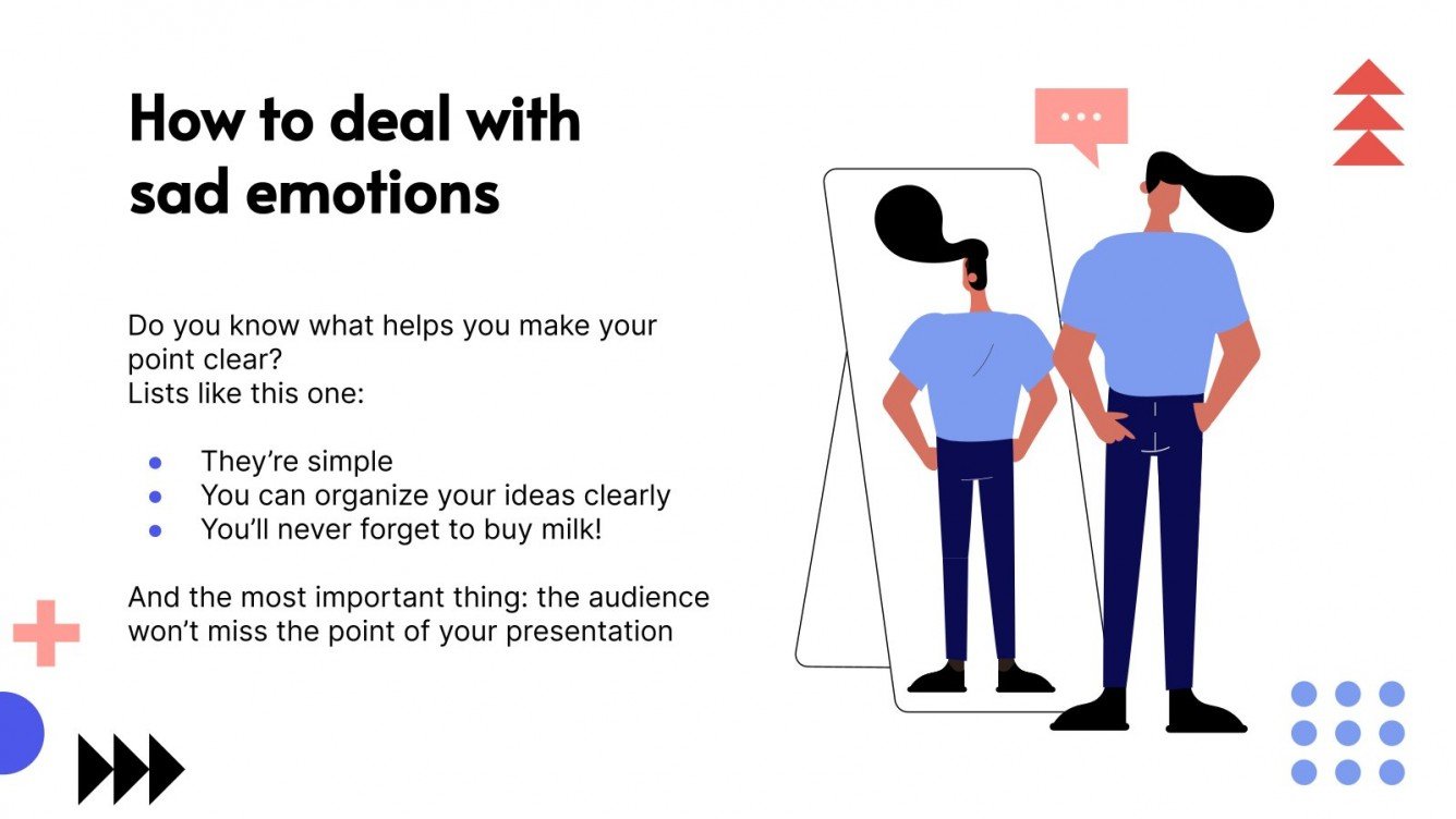 Dealing With Sad Emotions | Google Slides and PowerPoint