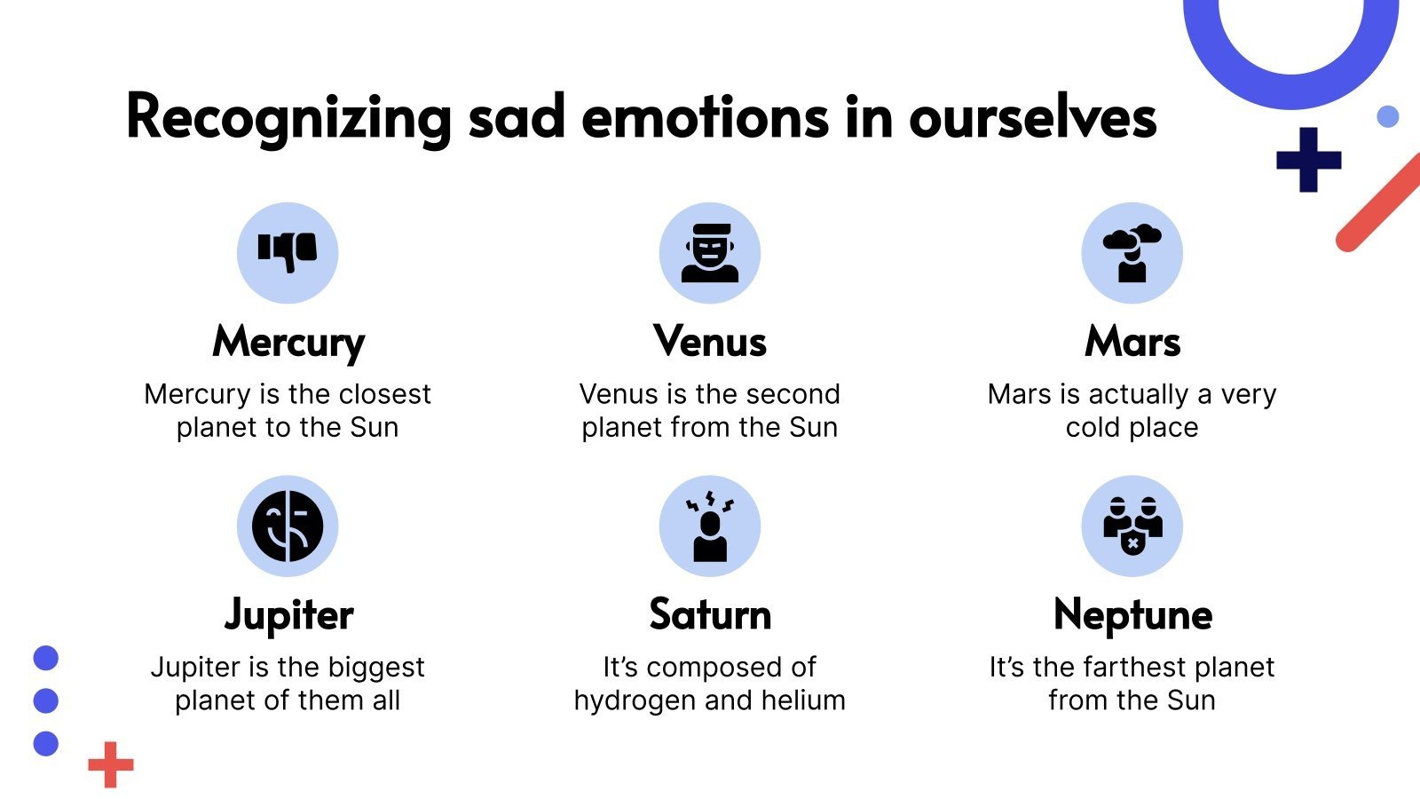 Lidiar con emociones tristes | Google Slides y PowerPoint