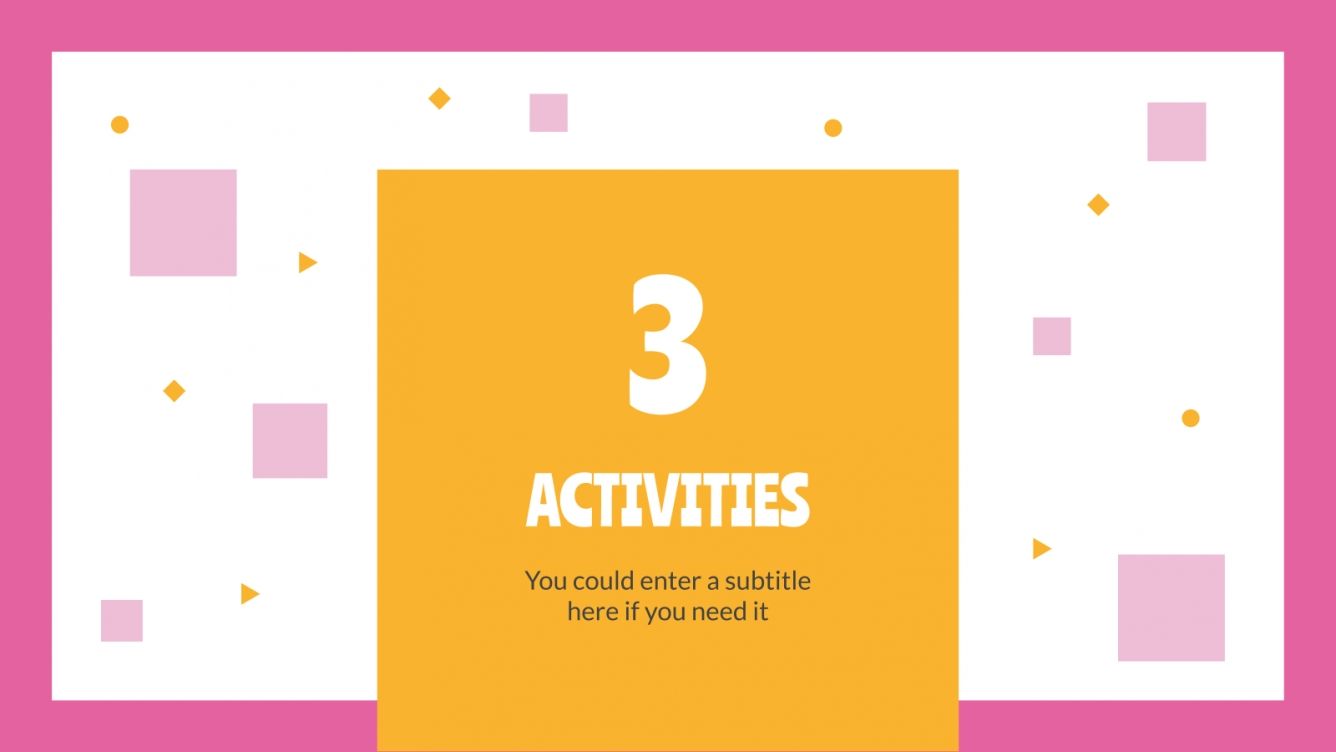 Daily Activities For Online Lessons Google Slides And PPT Theme daily-activities-for-online-lessons-google-slides-and-ppt-theme