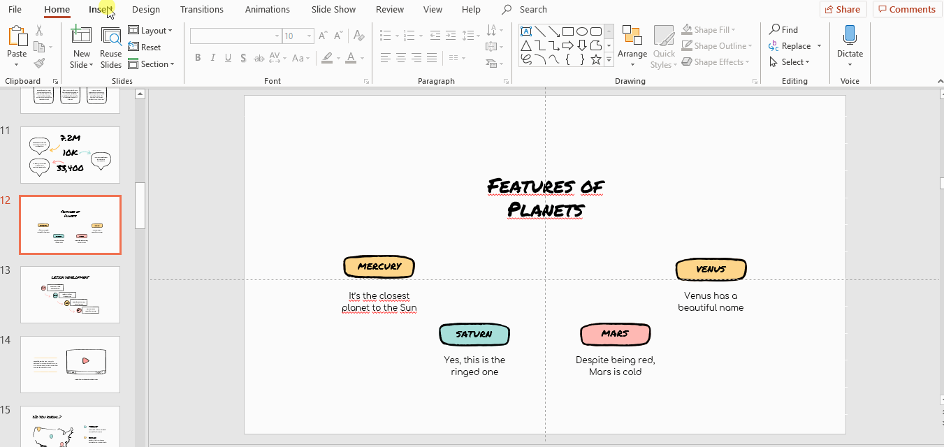 How to Make a Mind Map in PowerPoint - Tutorial