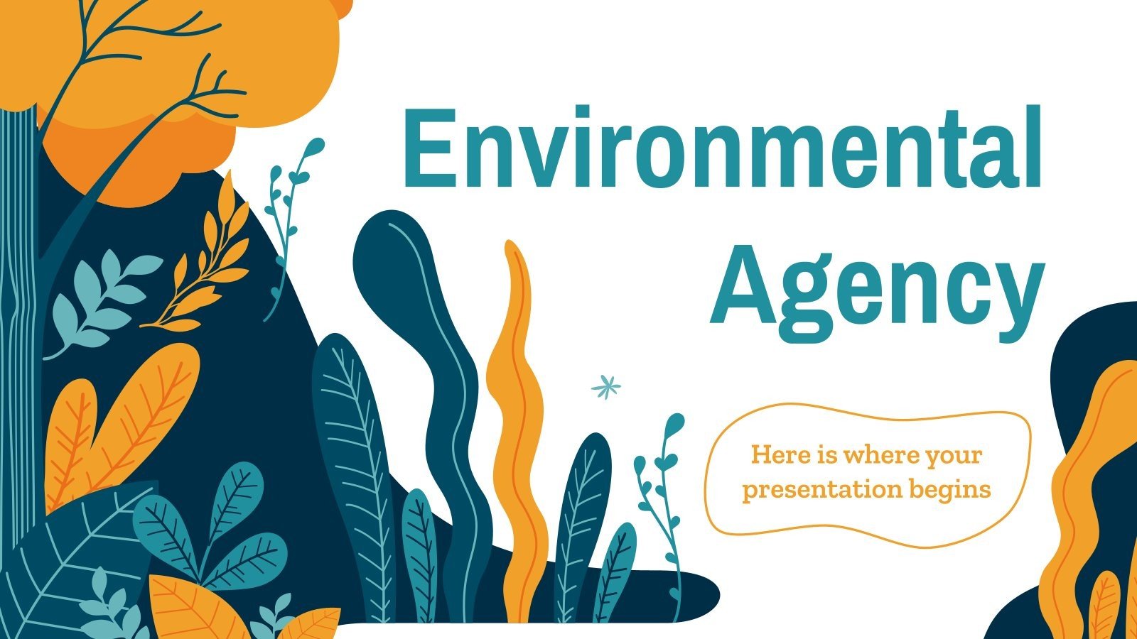 Environmental Agency Google Slides and PowerPoint template