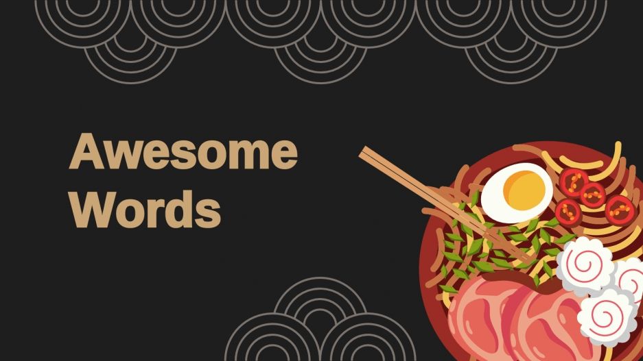 Ramen Time Campaign Google Slides & PowerPoint template