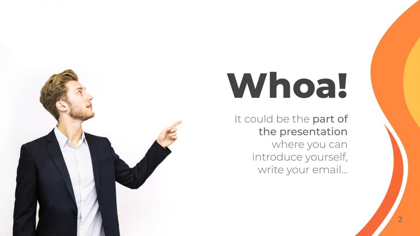 Abstract Waves Google Slides and PowerPoint Template