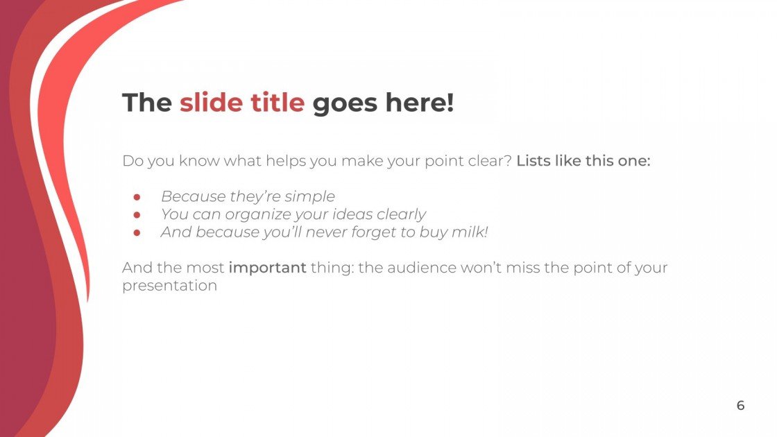 Abstract Waves Google Slides and PowerPoint Template