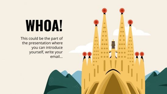 Travel Guide: Barcelona Google Slides & PowerPoint template