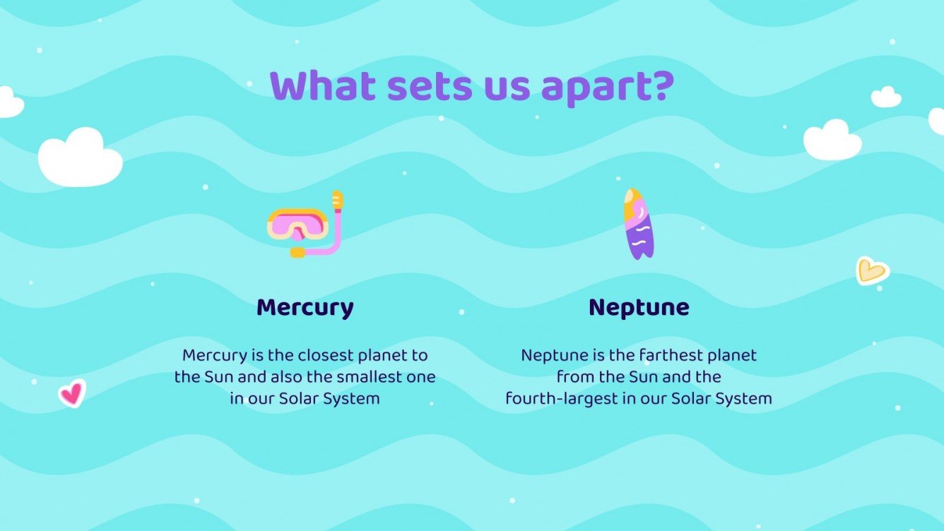 Sun and Summer Stickers for Marketing | Google Slides & PPT