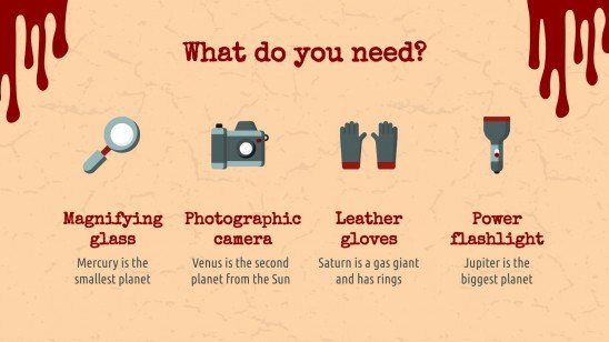 Murder Mystery Game | Google Slides and PowerPoint