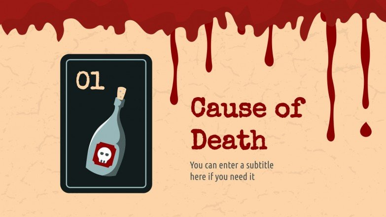 Juego de misterio y asesinato | Google Slides y PowerPoint