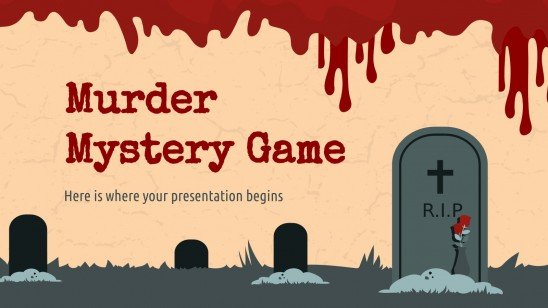 Free Google Slides & PowerPoint Templates on Murders
