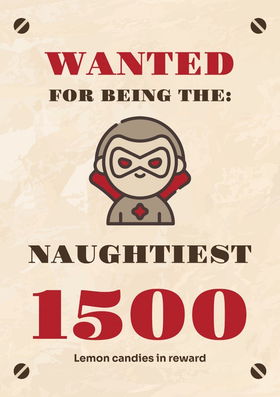 Funny Wanted Posters | Google Slides & PowerPoint template