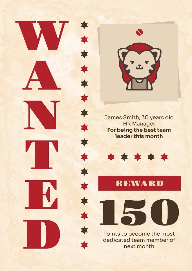 Funny Wanted Posters | Google Slides & PowerPoint template