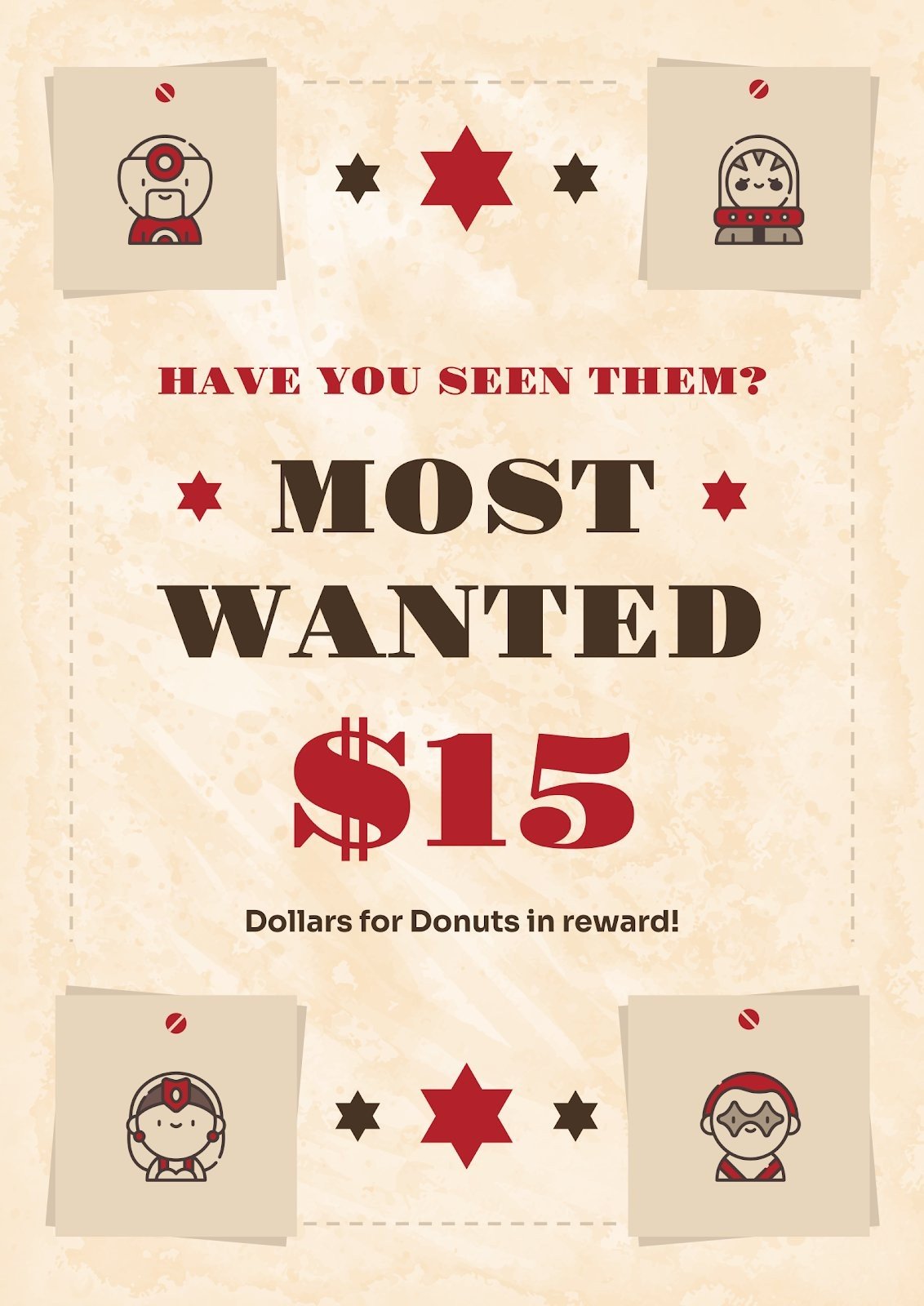 Funny Wanted Posters | Google Slides & PowerPoint template