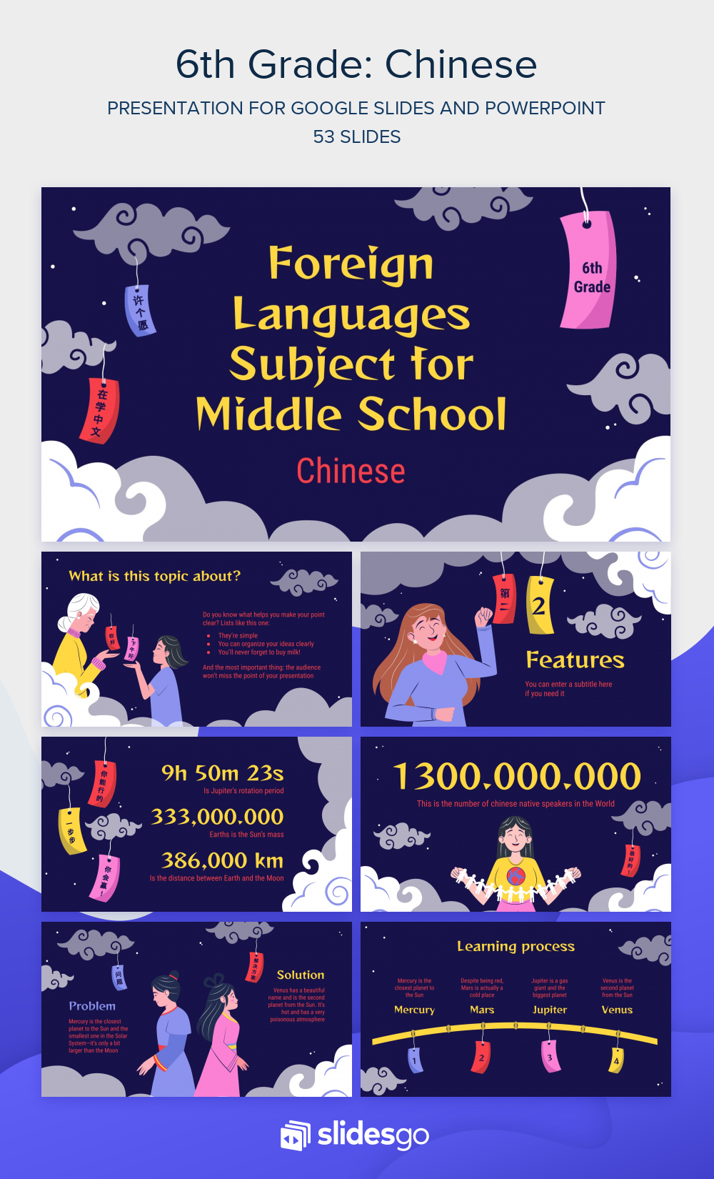 Foreign Languages for Middle School - 6th Grade: Chinese