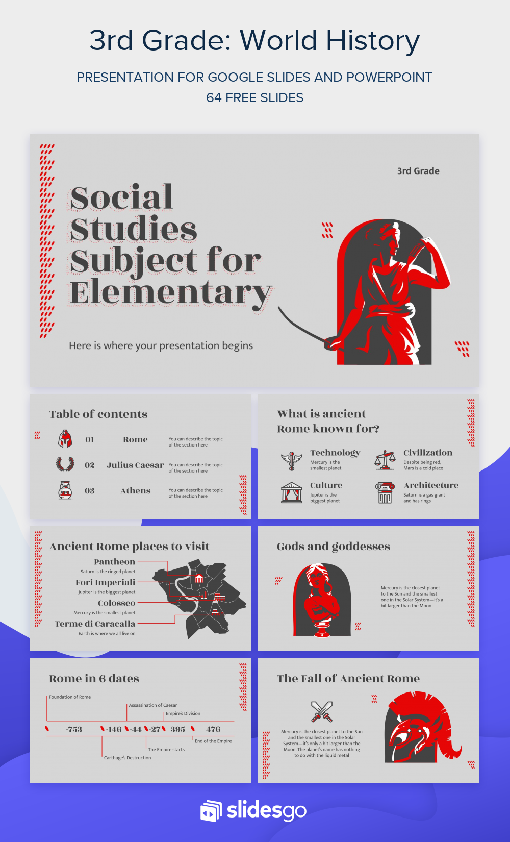 Social Studies: World History | Google Slides & PowerPoint