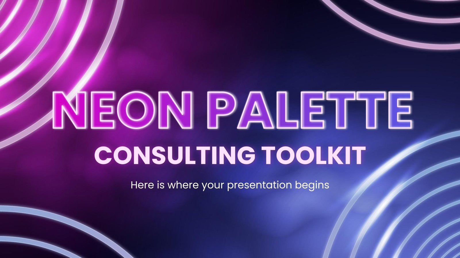 Neon Palette Consulting Toolkit | Google Slides & PowerPoint