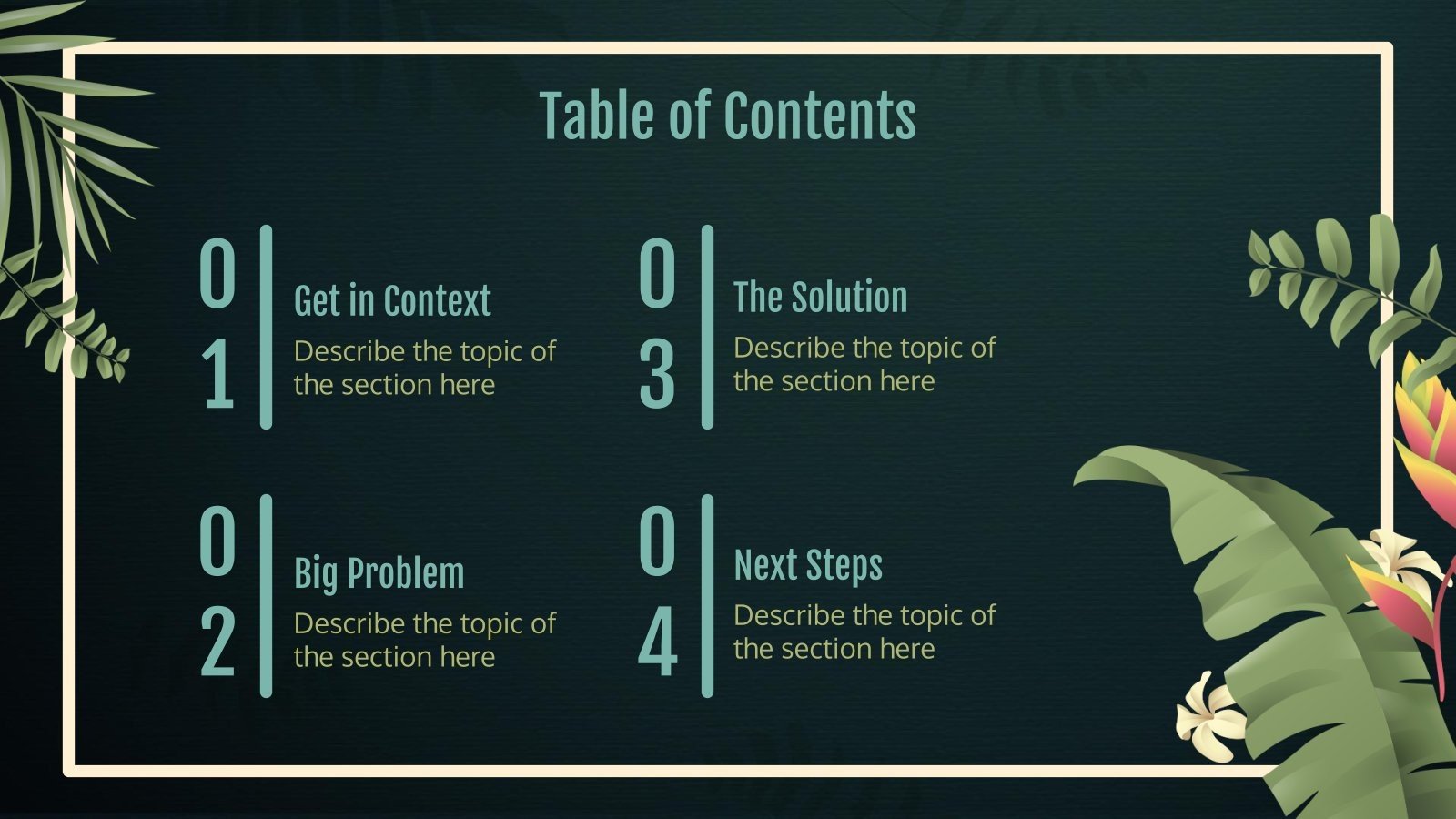 Amazon Rainforest Deforestation Awareness | Google Slides