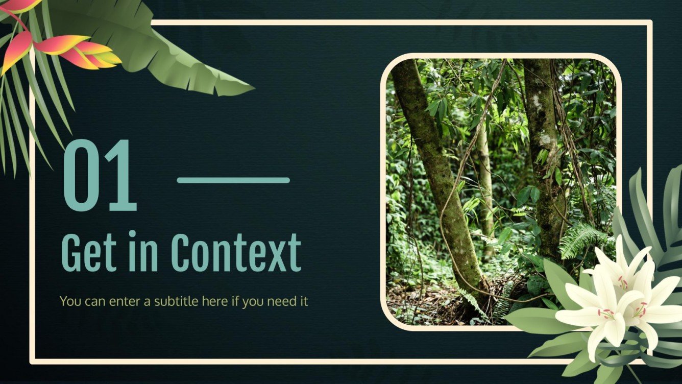 Amazon Rainforest Deforestation Awareness | Google Slides