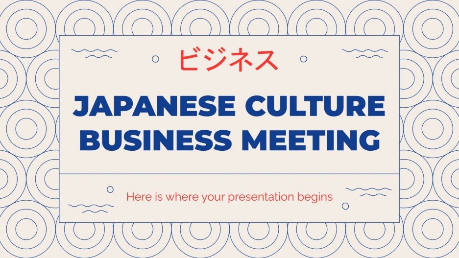 Free templates about Japan for Google Slides and PowerPoint